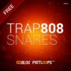 Trap 808 Snare Samples (Free) WAV | FatLoops Sounds
